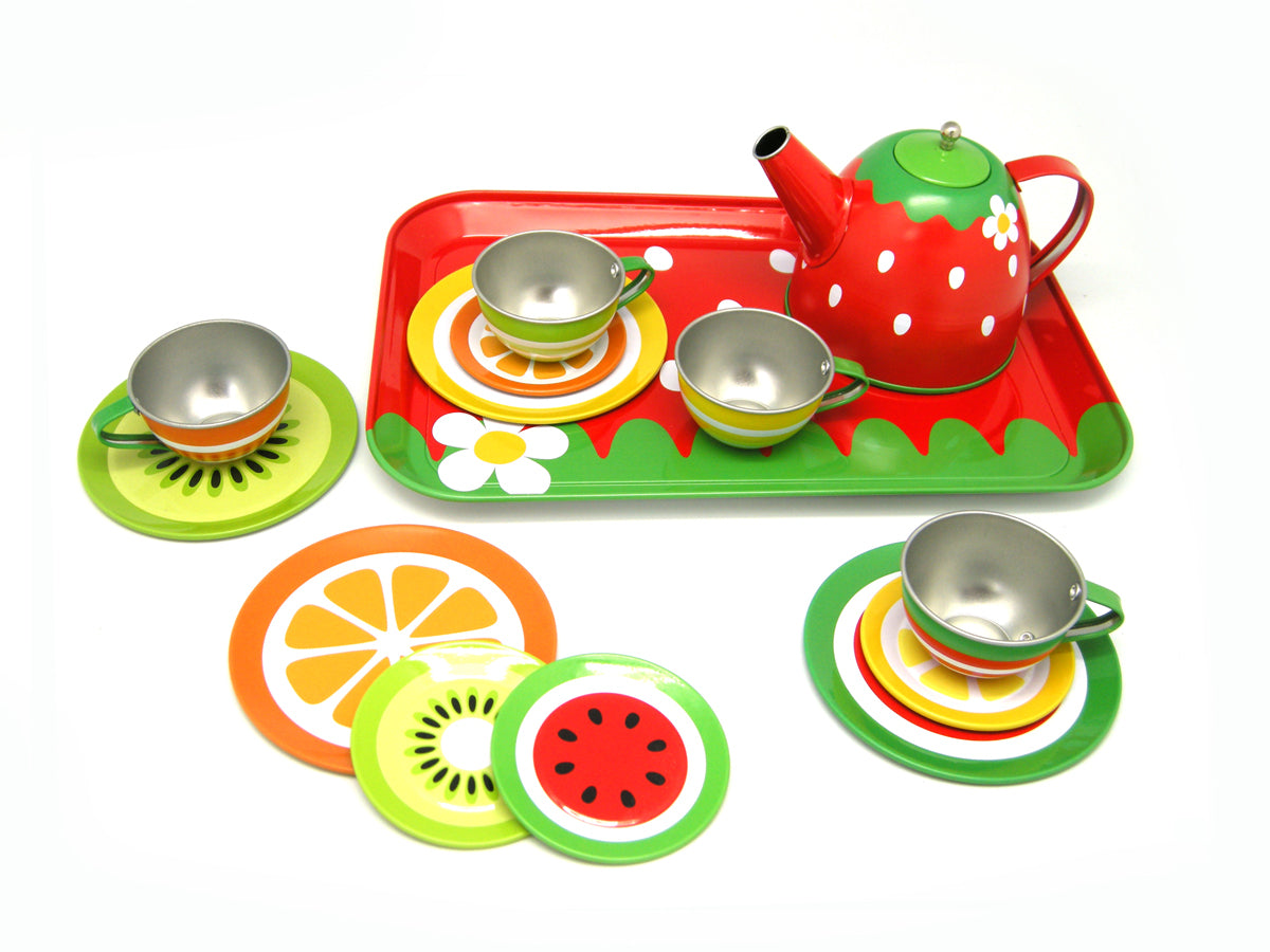 FRUIT TIN TEA SET 15PCS – Incy Wincy Kids