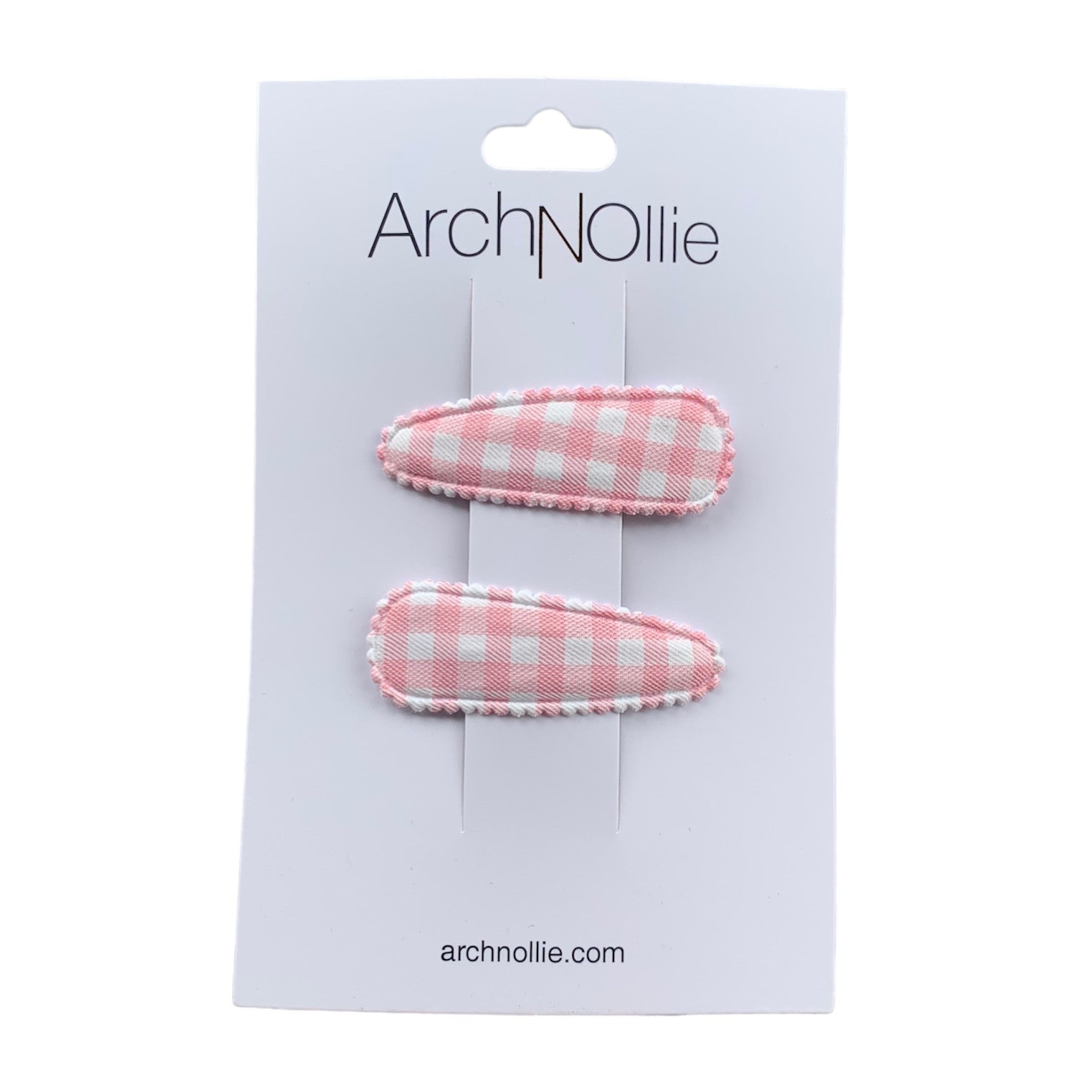 Coco Snaps Twin Pack - Pink Gingham – Incy Wincy Kids